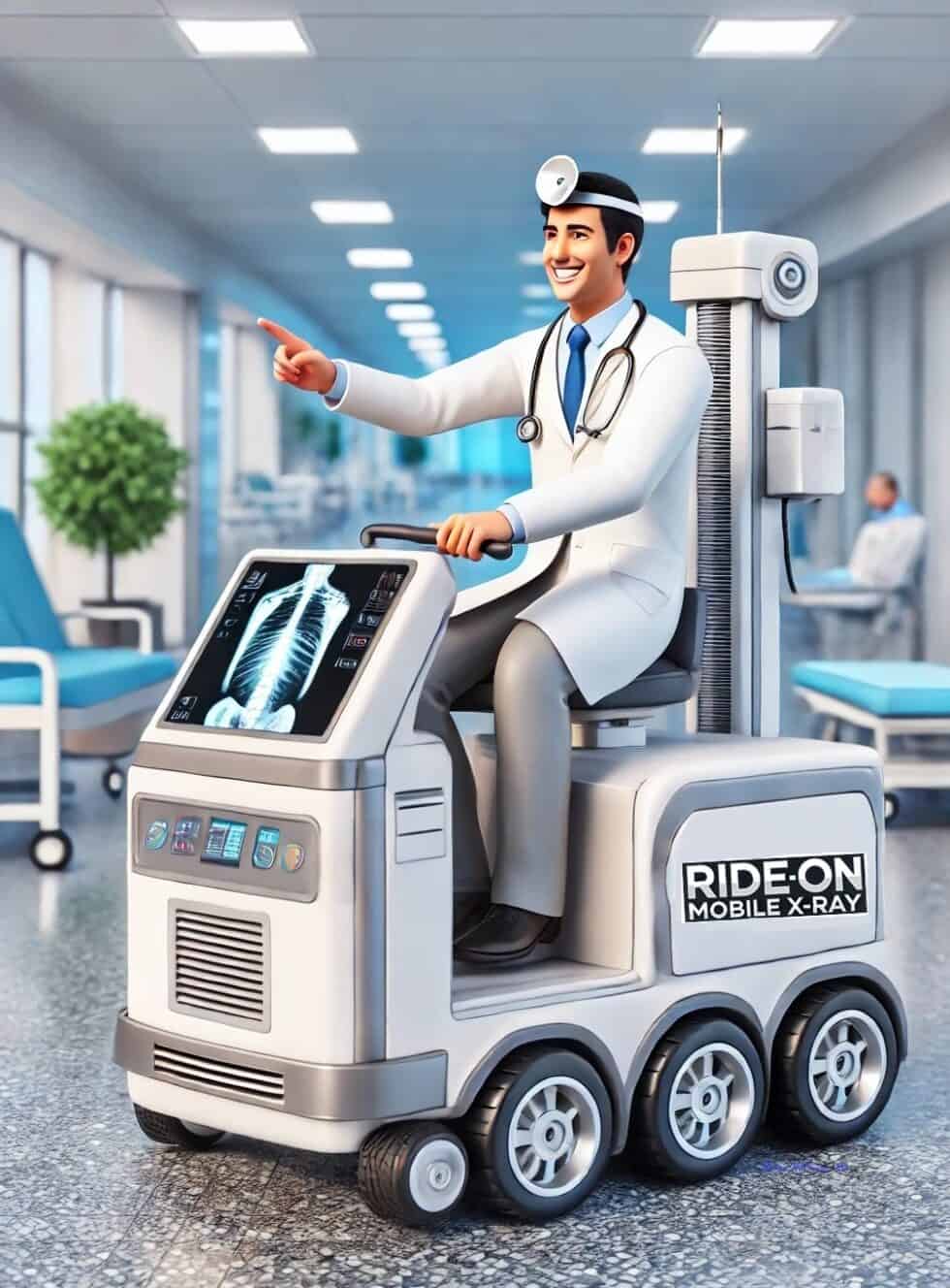Ride-On Mobile X-ray | TI-BA Enterprises